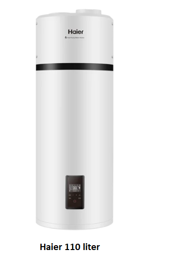 Haier warmtepompboiler - Verwarmen zonder CV